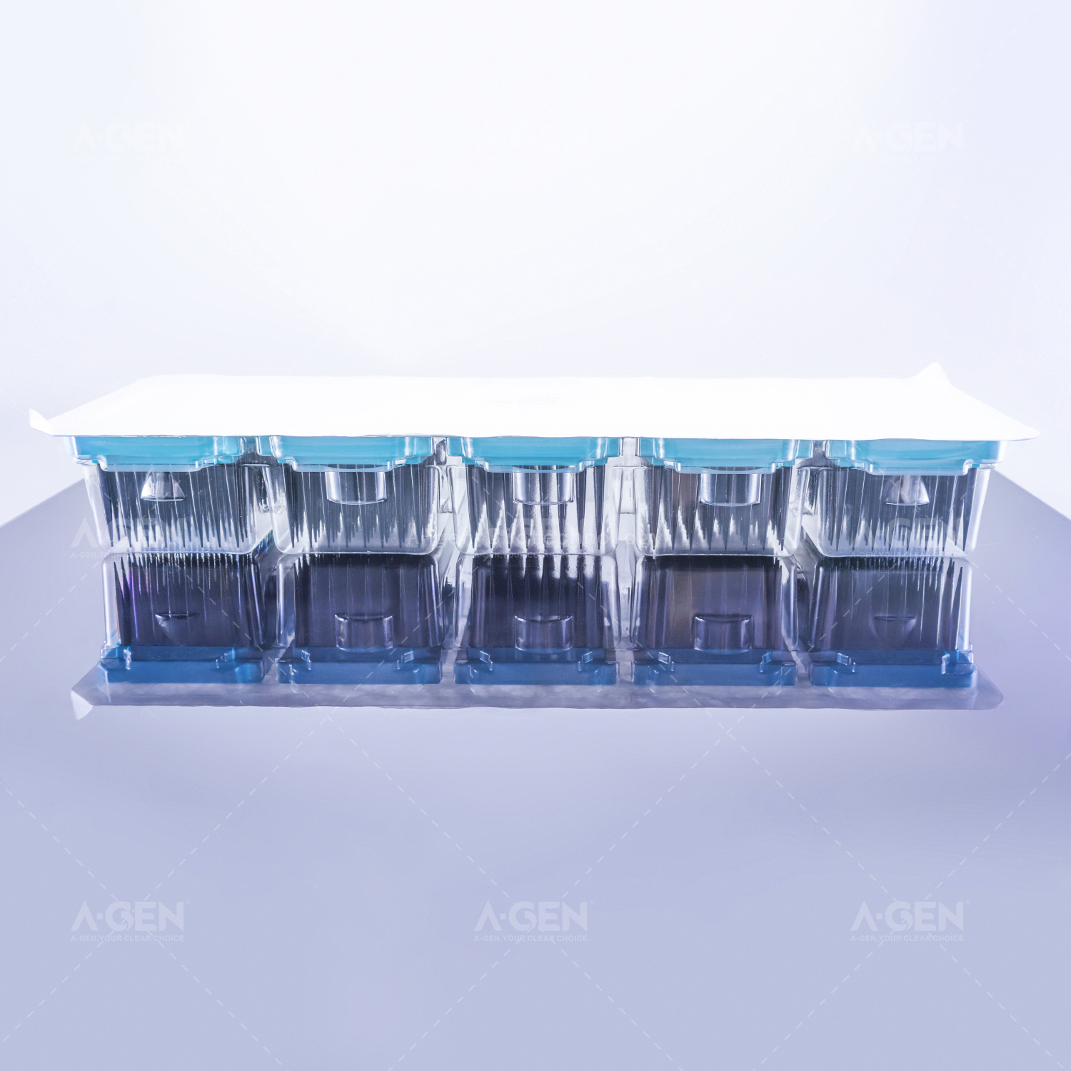 5 Combined Boxes Sterile Hamilton Pipette Tip Conductive 300μL Black PP ...