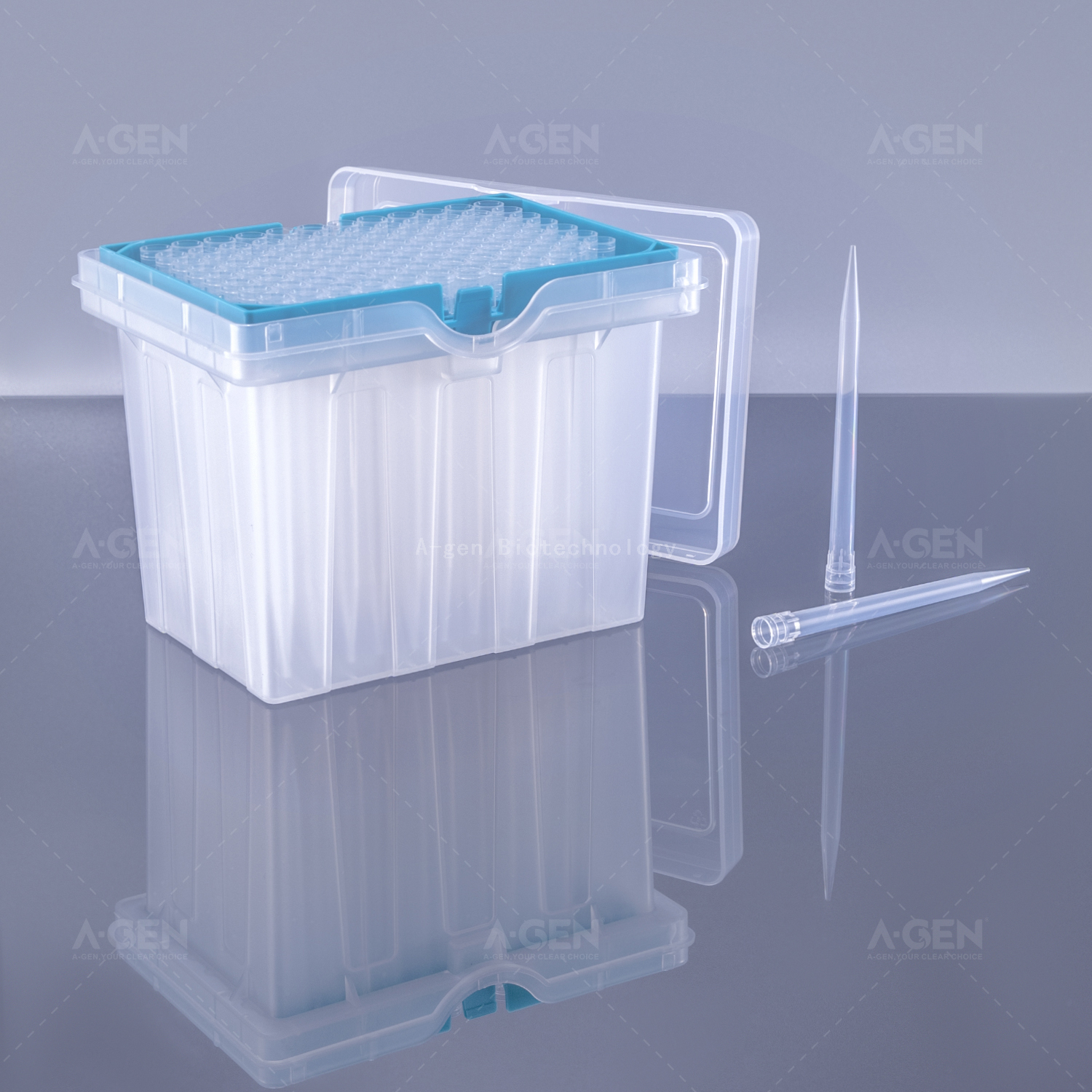 Hamilton Pipette Tip 1000μL Sterile Clear PP Pipette Tip in Rack for ...