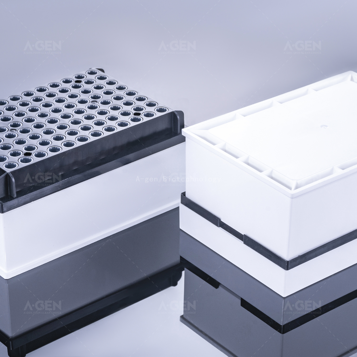 SBS Rack 200ul Pipette Tips Tecan MCA Transparent Tip filter (Sterile ...