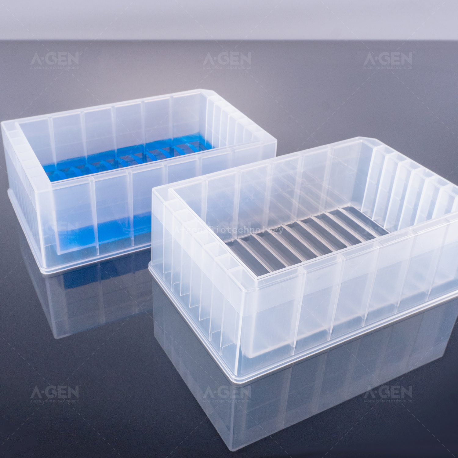 12-Channel Bottom Trough Reagent Reservoirs - High Profile 290mL ...