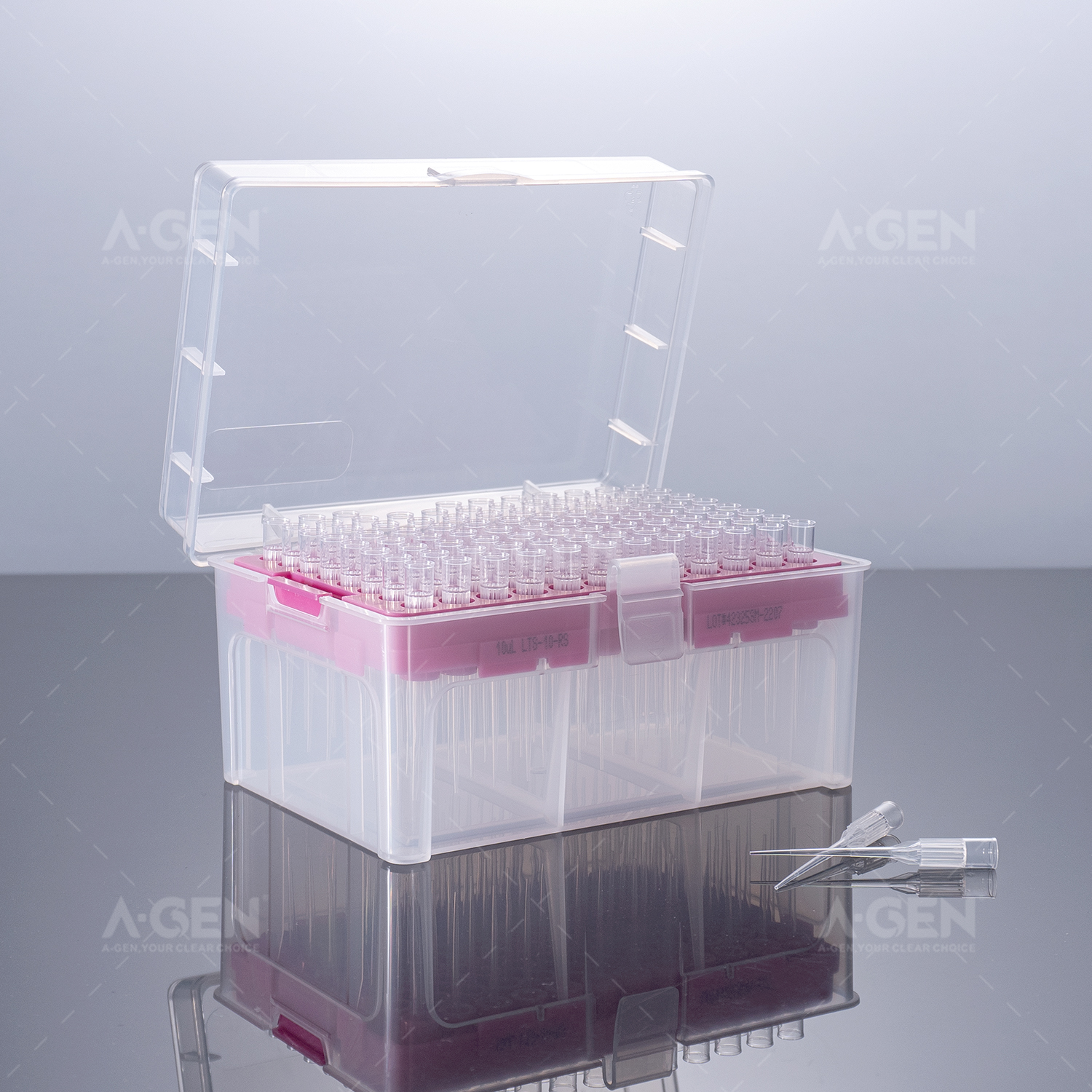 Low Retention Rainin 20uL Gel Loading Pipette LTS Tips Packed in Rack ...